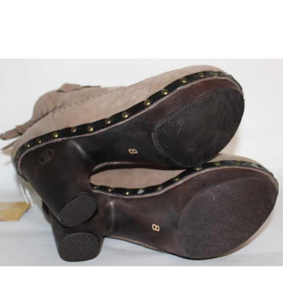 Flogg | Shoes | Flogg Davina Ash Fringe Premium Suede Studdedwood ...